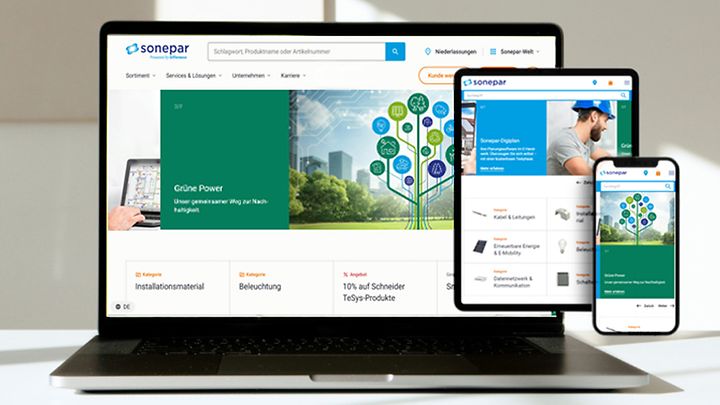 Sonepar-Onlineshop | Elektrogroßhandel